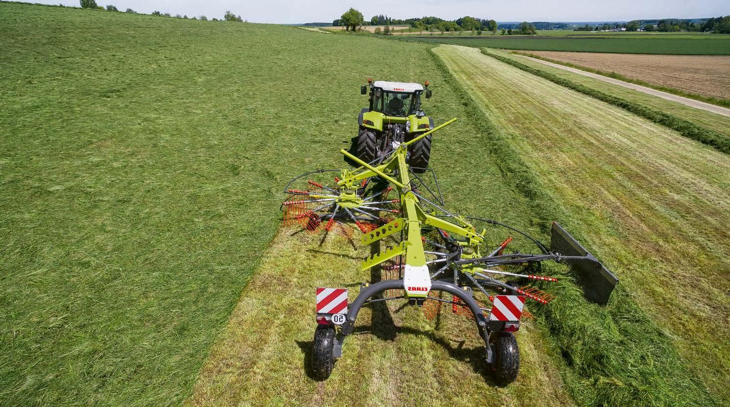 Claas LINER 800 TWIN Rake Specs and Price