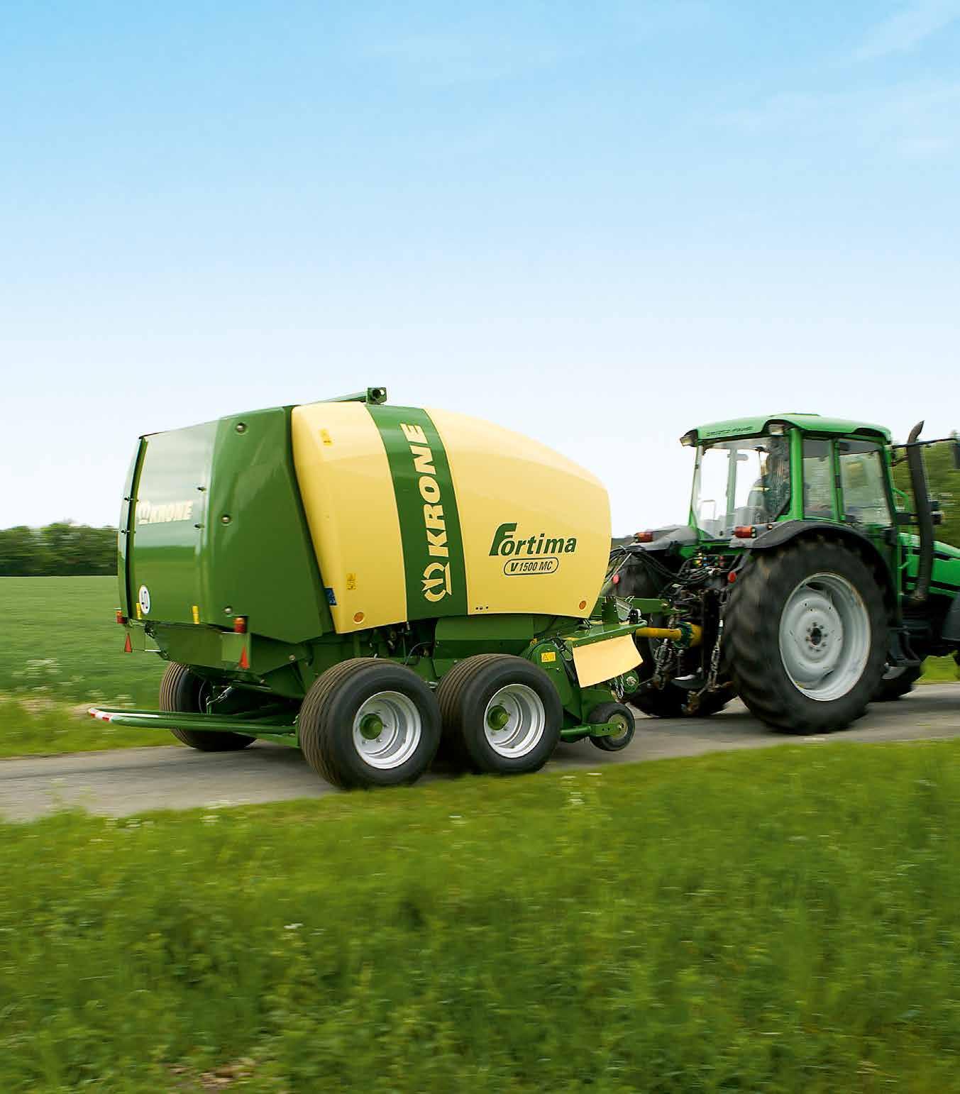 Krone Fortima V 1500 MC Baler Specs