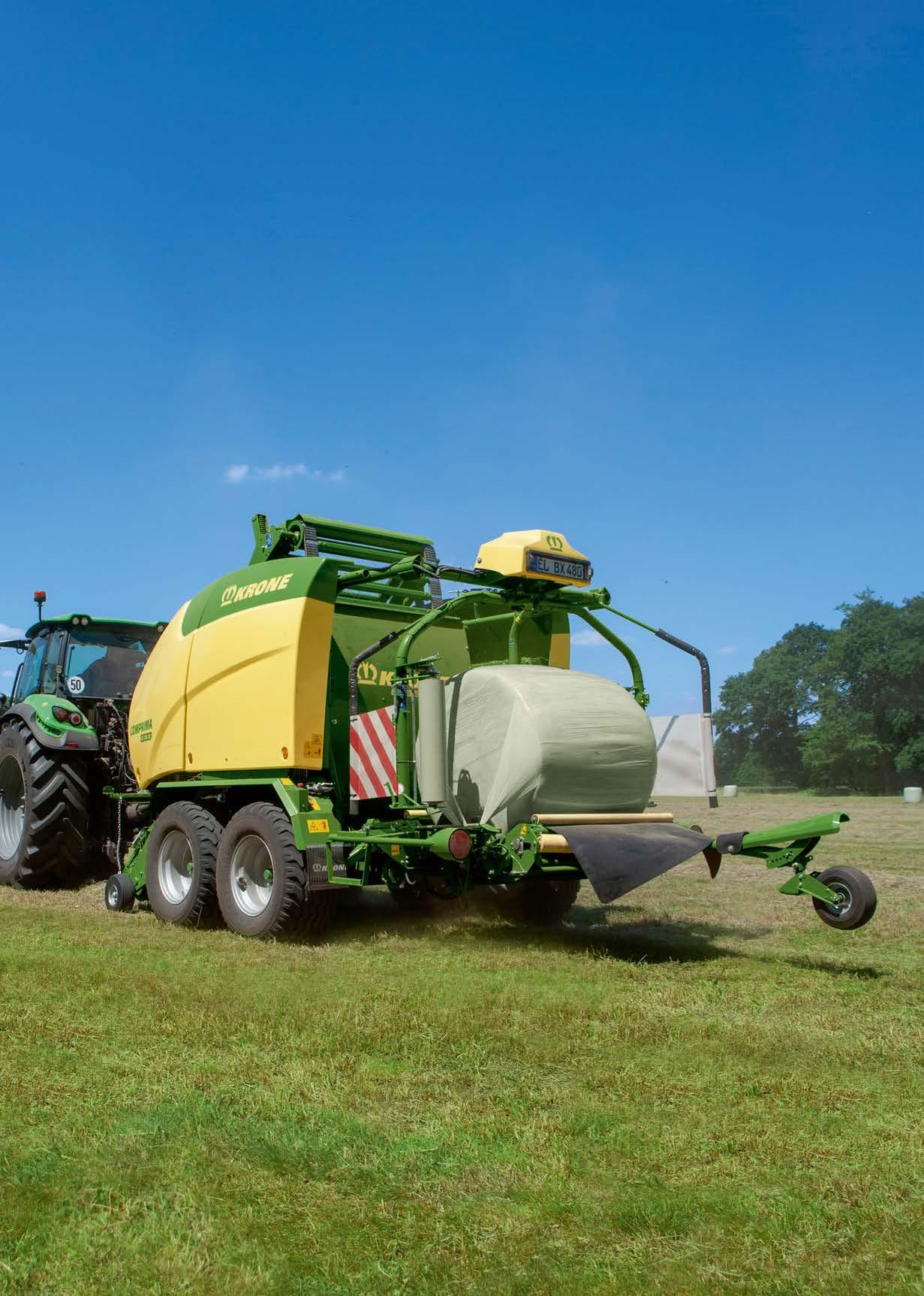Krone Comprima V 180 XC Baler Specs