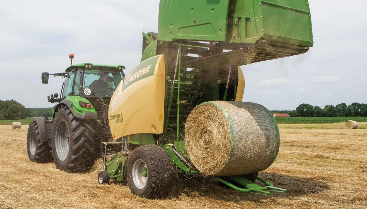 Krone Comprima V 180 XC Baler Specs