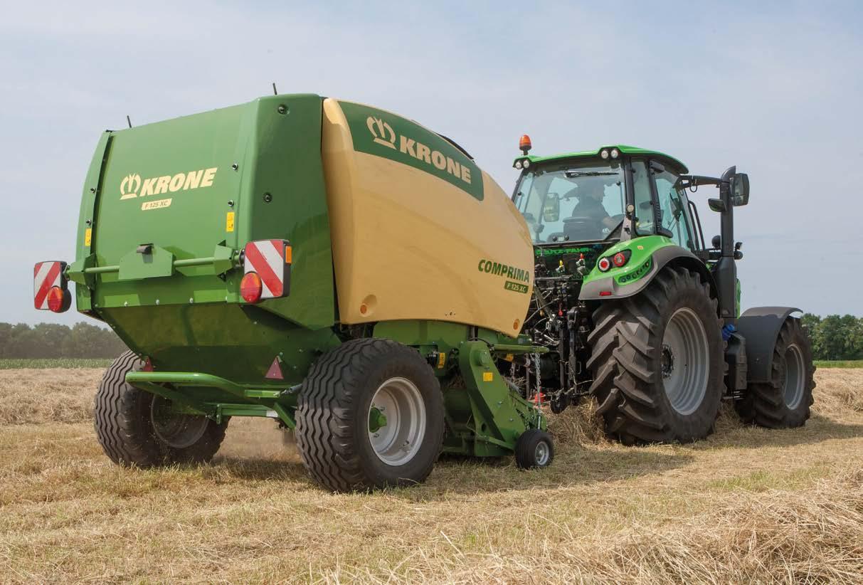 Krone Comprima F 125 XC Baler Specs