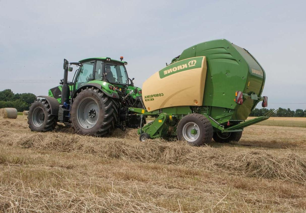 Krone Comprima V 150 XC Baler Specs