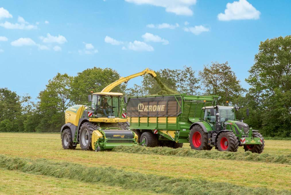 Krone BiG X 480 Forage Harvester Specs