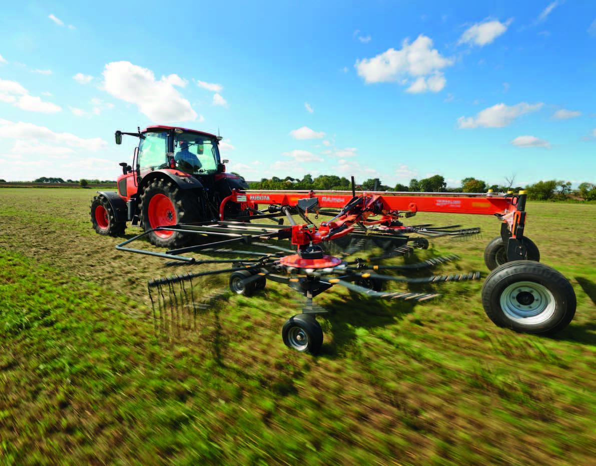 Kubota TE4052T Tedder Specs and Price