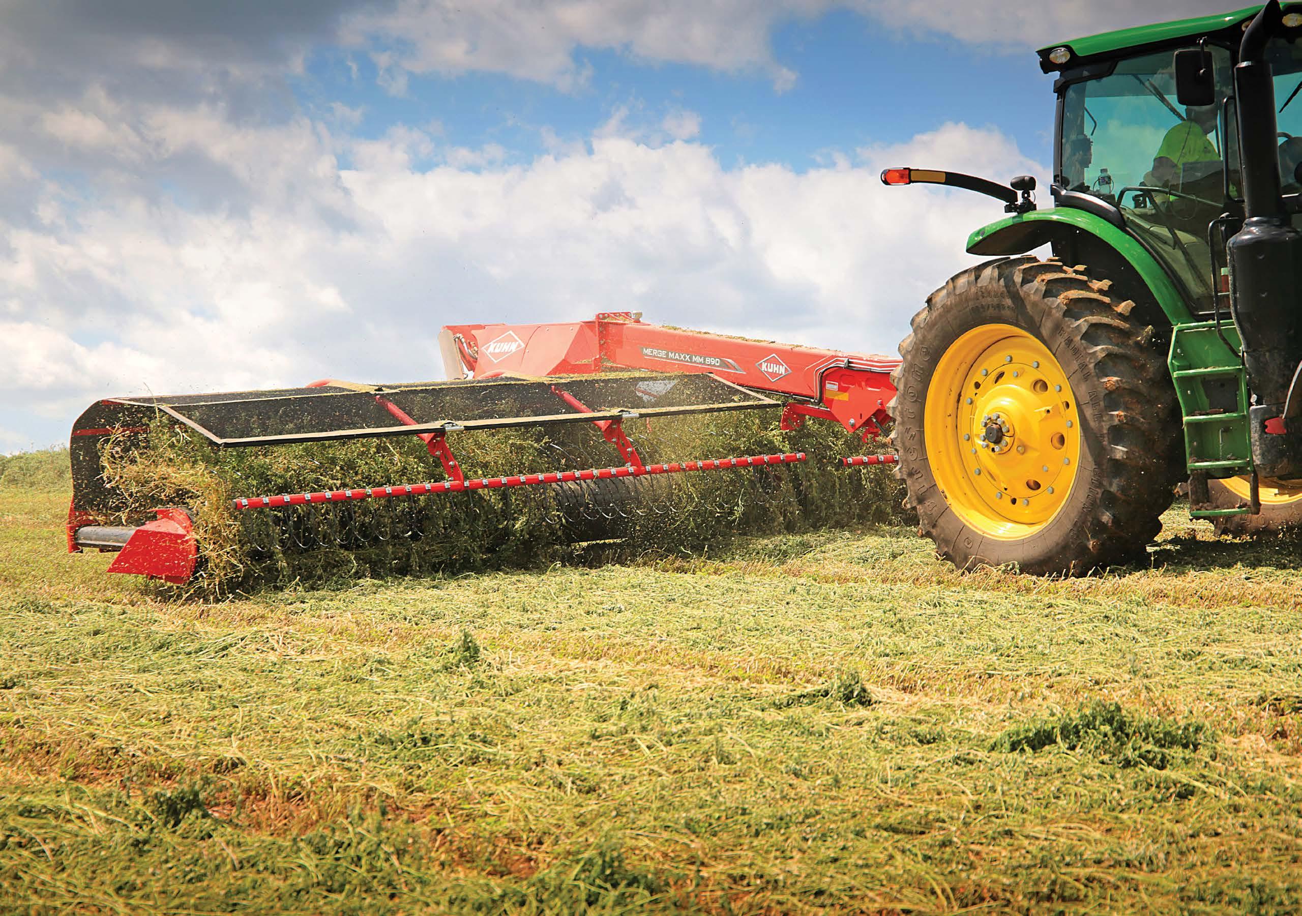 KUHN MM 890 SC INTEGRATED Rake Specs