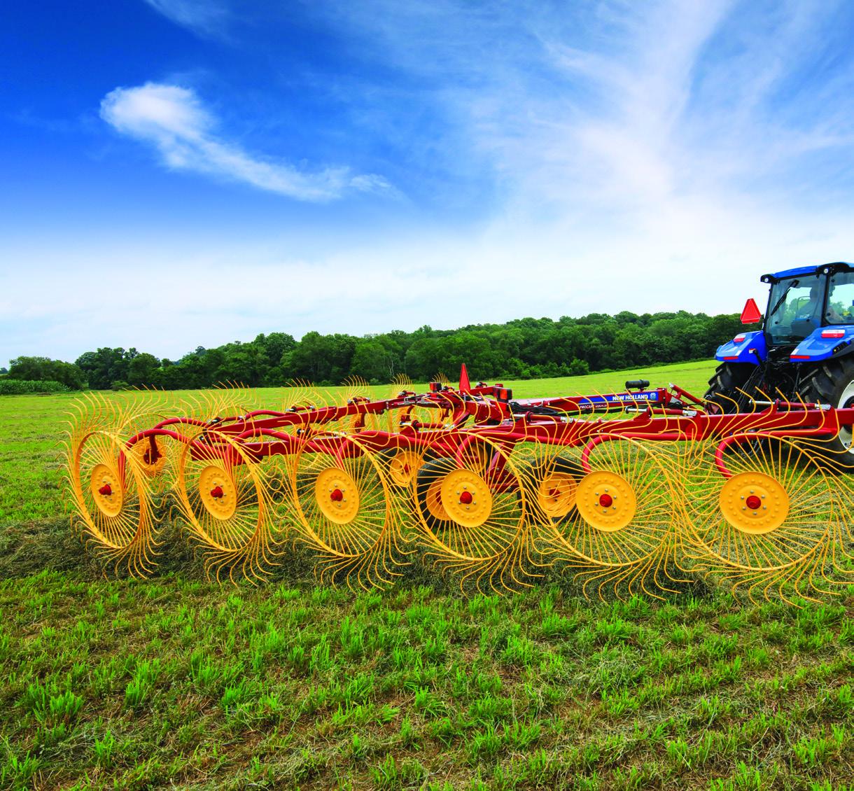 New Holland ProCart™ 1225 PLUS 12-Wheel Rake Specs