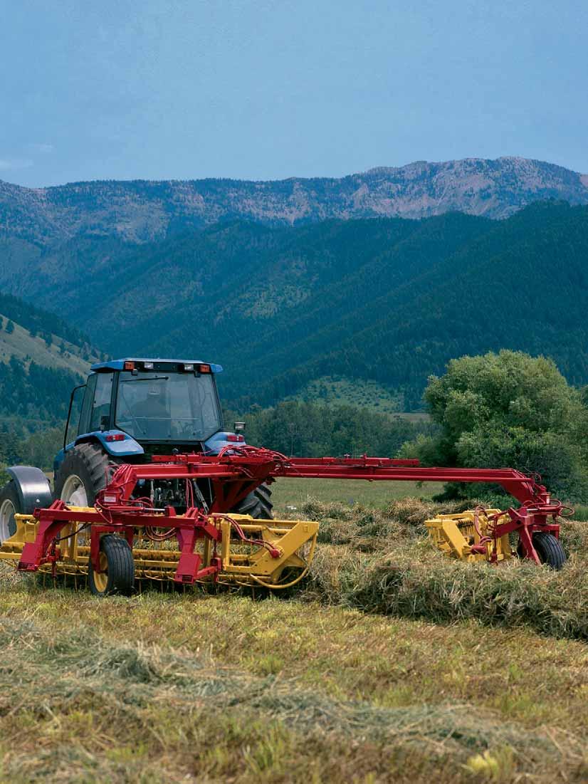 New Holland ROLABAR 256 Rake Specs