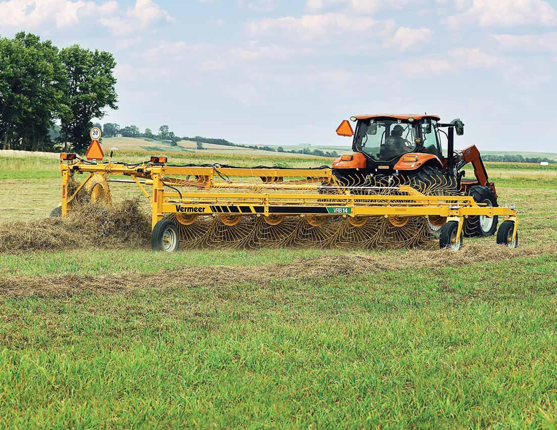 Vermeer R2300 Twin Rake Specs