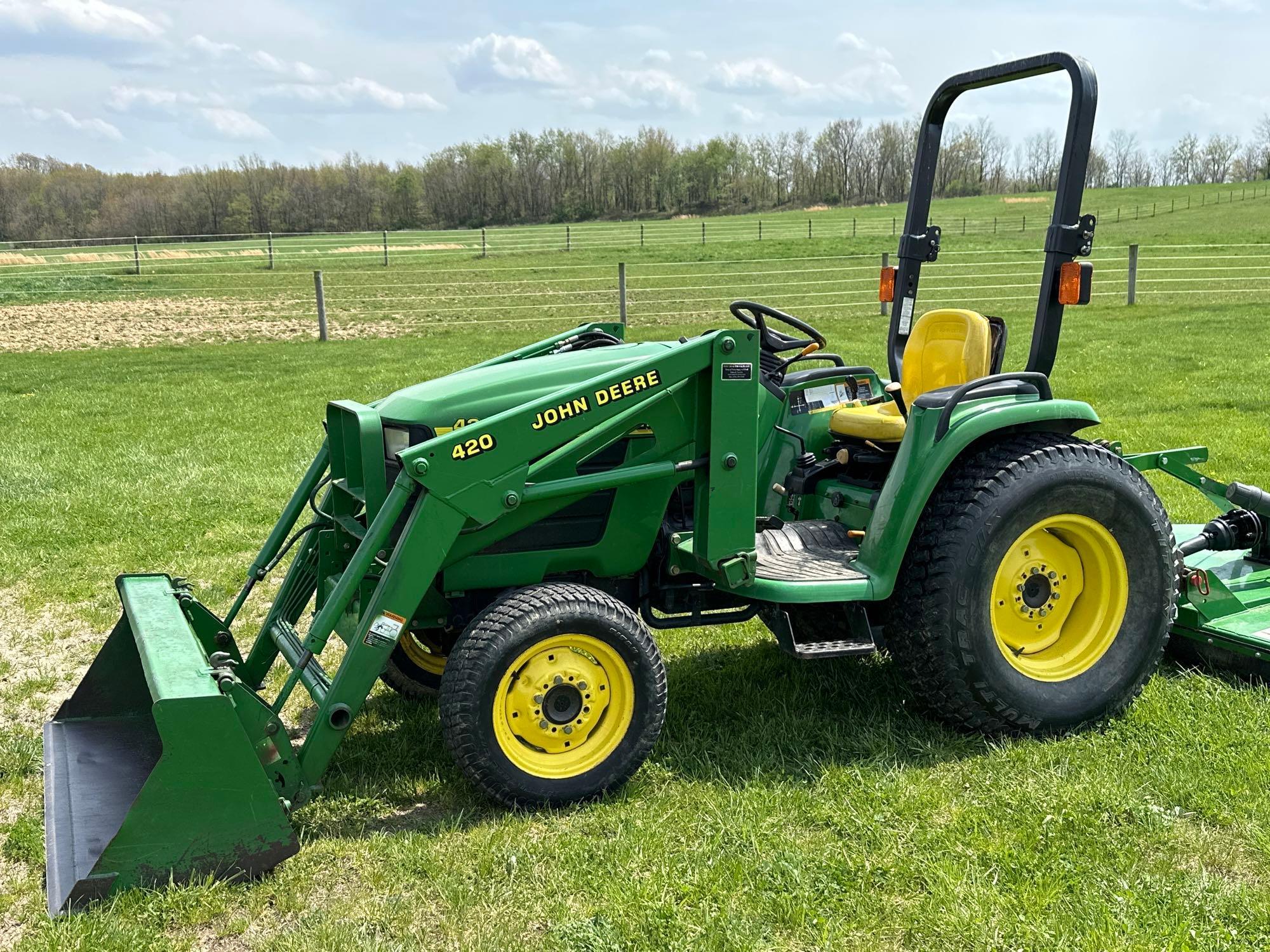 John Deere 4300: Attachments, Specs, Price | AllMachines