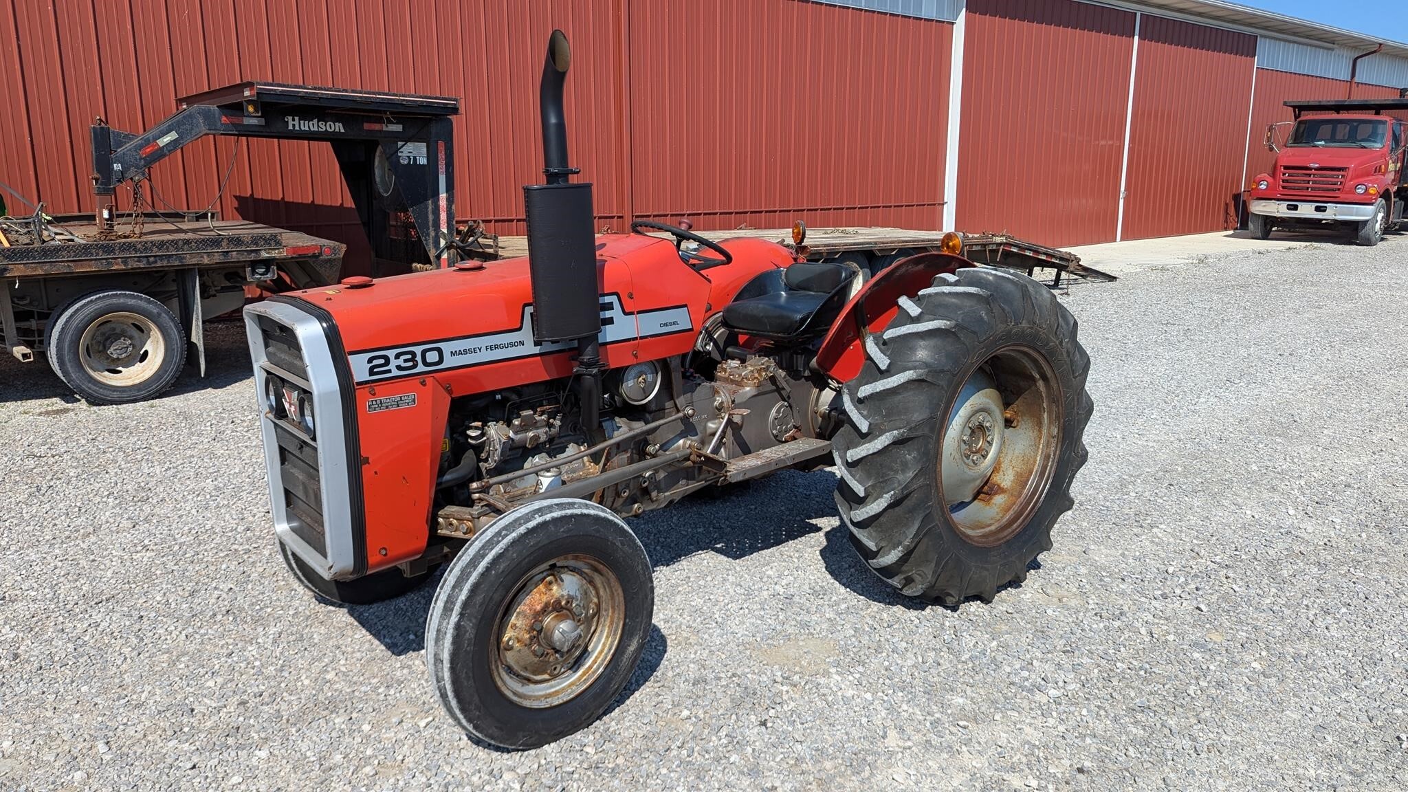 Massey Ferguson 230: Attachments, Specs, Price