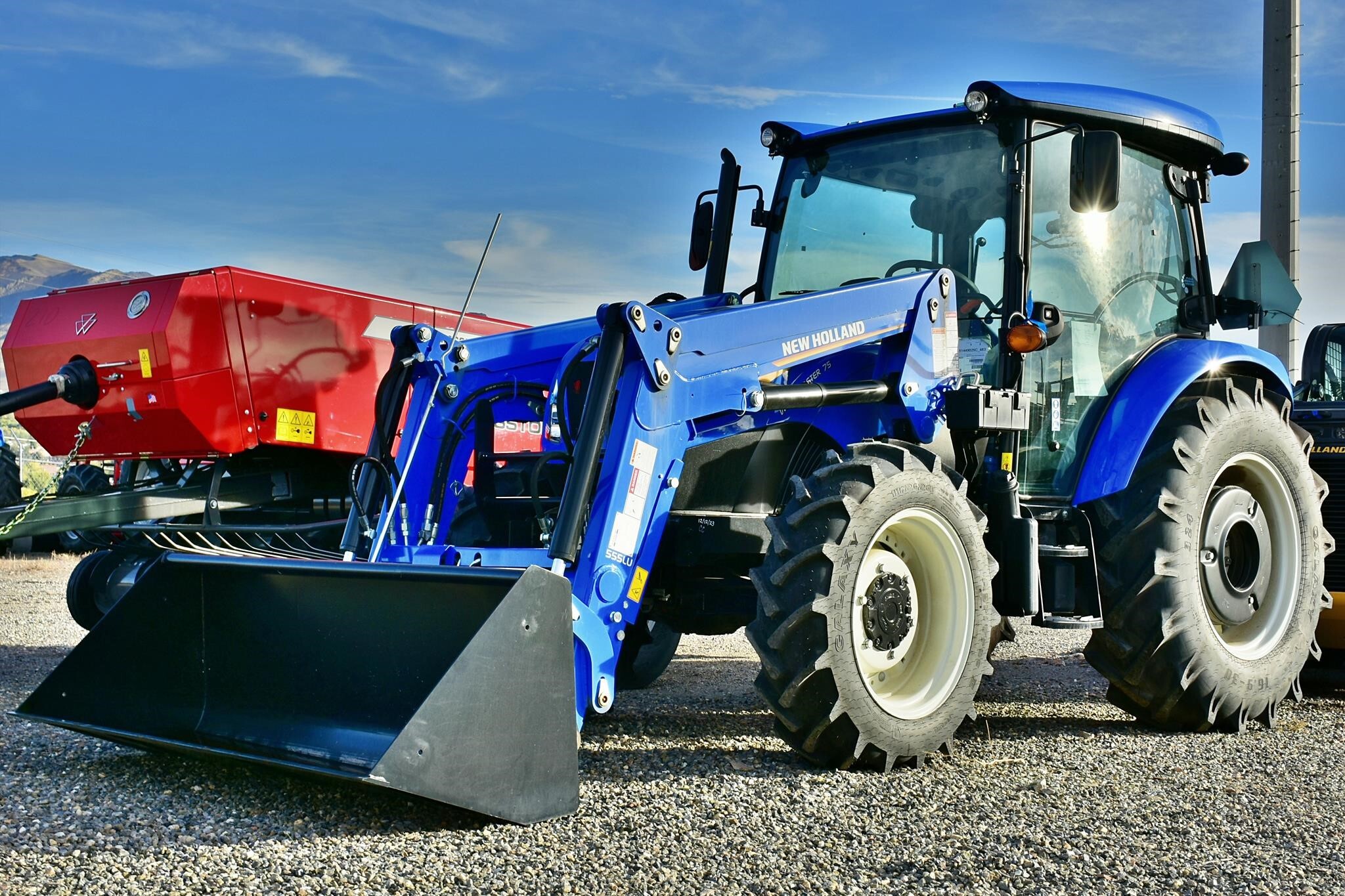 New Holland WORKMASTER 75: Attachments, Specs, Price