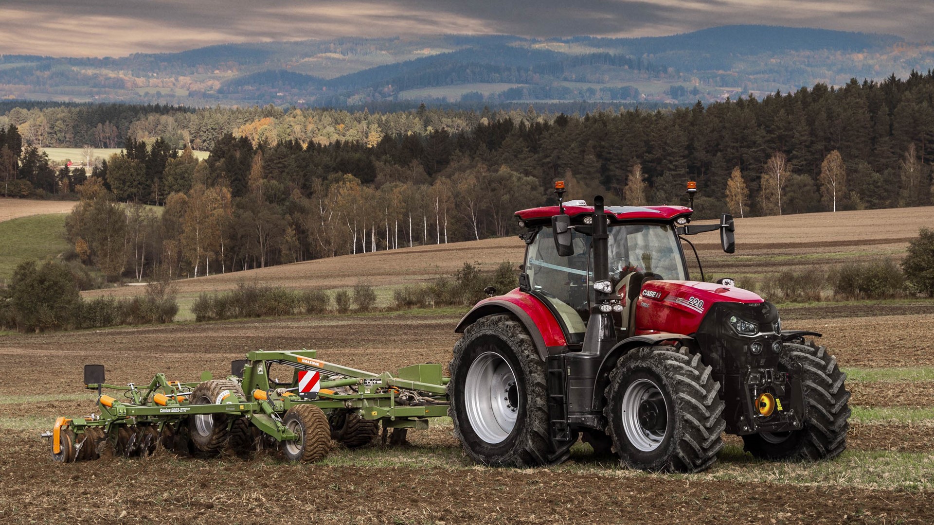 Case IH AFS Connect Puma 220 CVX Drive: Attachments, Specs