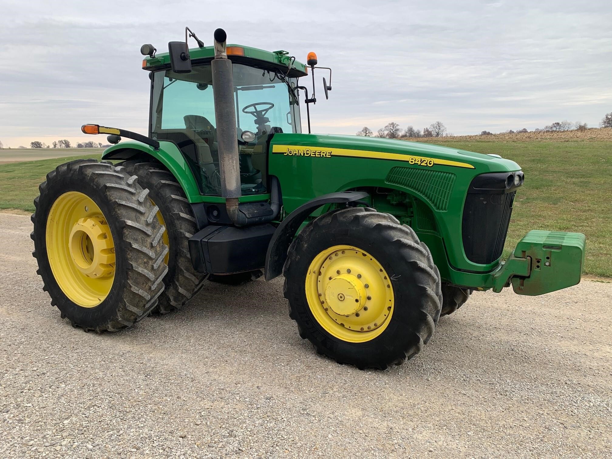 John Deere 8420: Attachments, Specs, Price | AllMachines