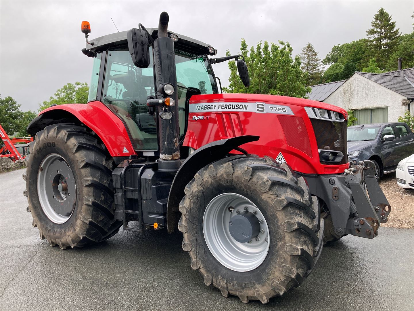 Massey Ferguson 7726: Attachments, Specs, Price