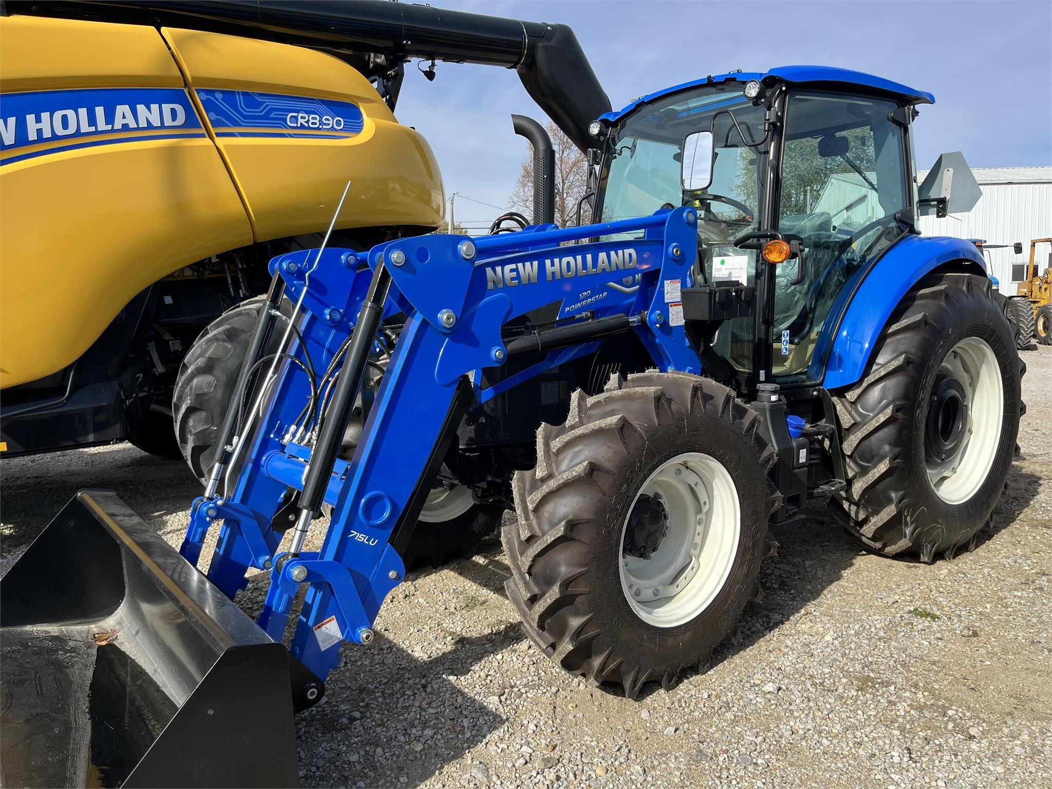 New Holland PowerStar 120: Attachments, Specs, Price