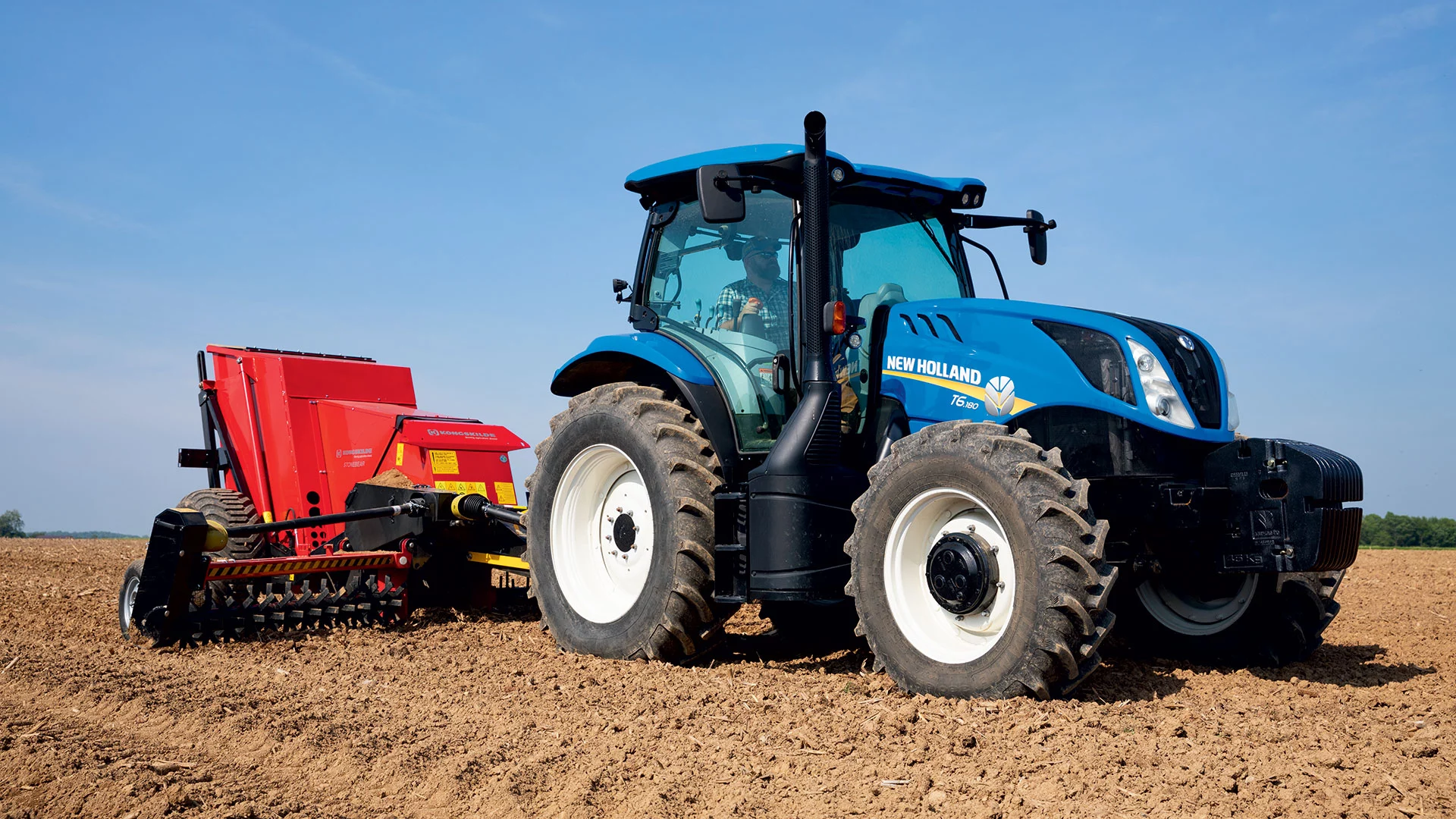 New Holland T6.180 Dynamic Command: Attachments, Specs