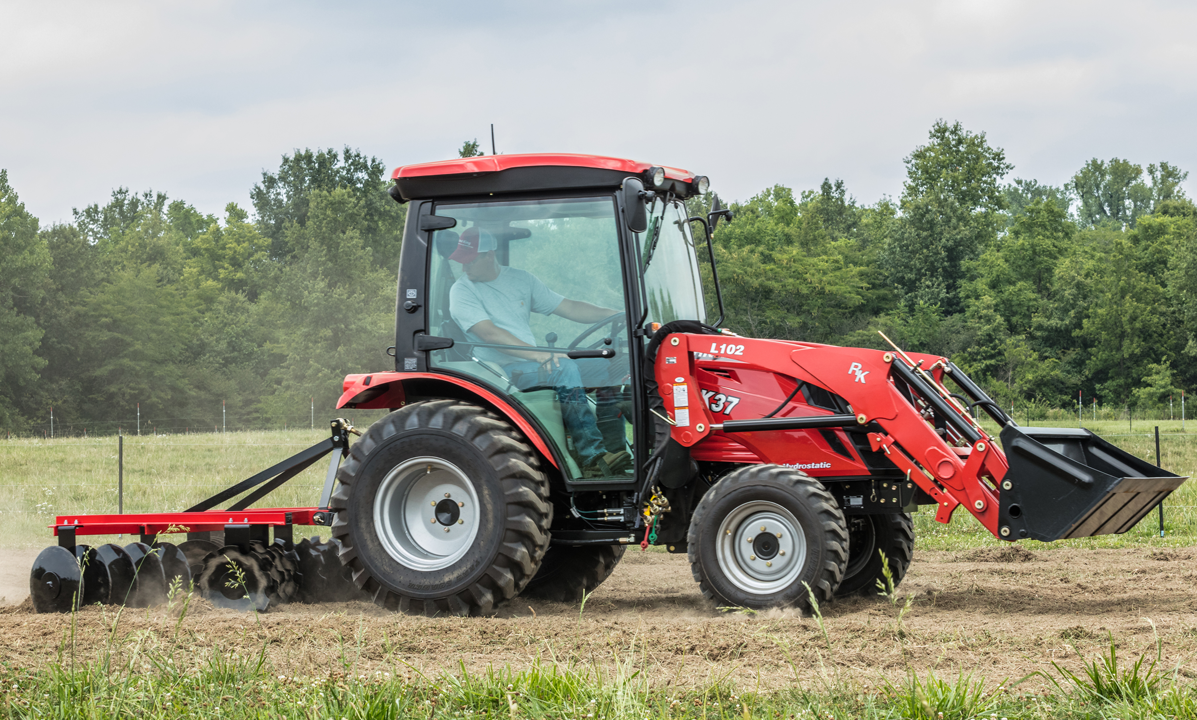 RK Tractors RK37SC: Attachments, Specs, Price