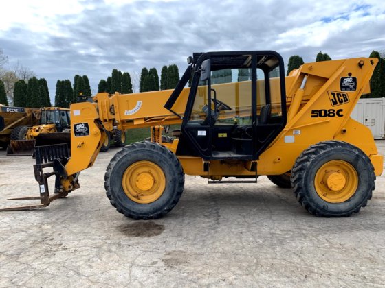 JCB 508C Telehandler: Specs, Dimensions, Manuals