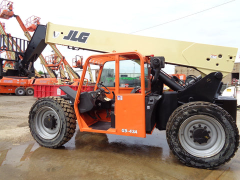 JLG G9-43A Telehandler: Specs, Dimensions, Manuals
