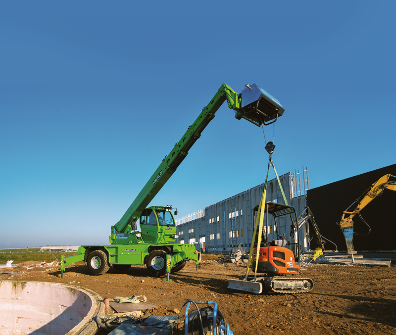 Merlo ROTO50.21SPLUSEE Telehandler: Specs Manuals