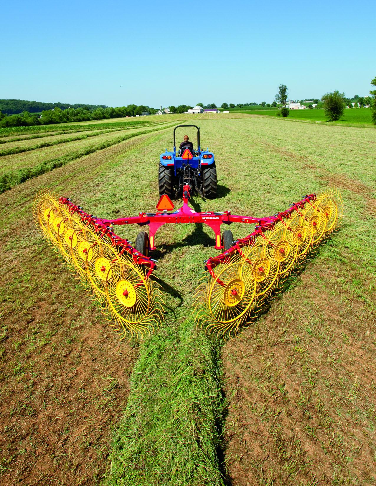 New Holland ProCart™ 819 8-Wheel Rake Specs