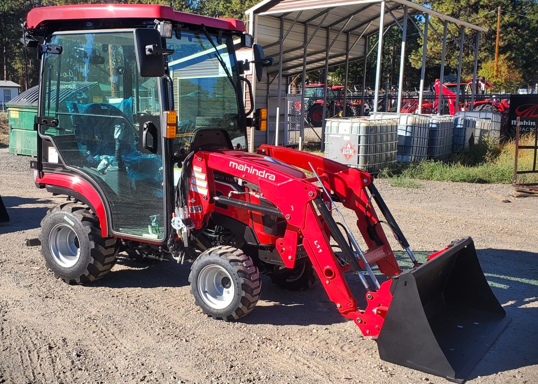 Mahindra 1126 HST Cab: Attachments, Specs, Price