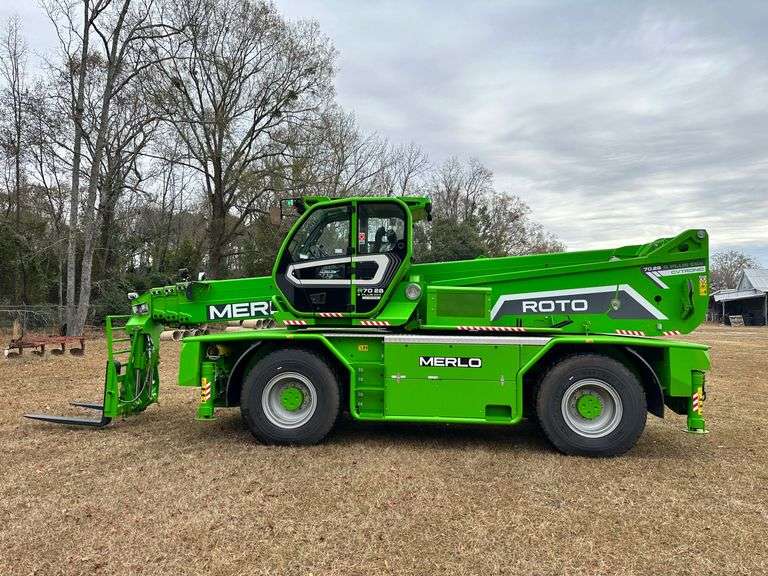 Merlo ROTO70.28SPLUSEE4-CVTRONIC Telehandler: Specs